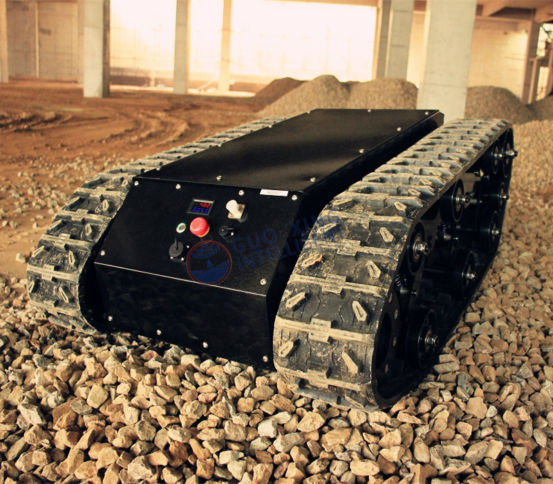 All Terrain Smart Tracked Stair Climbing Robot Tank Platform Chassis From China Manufacturer