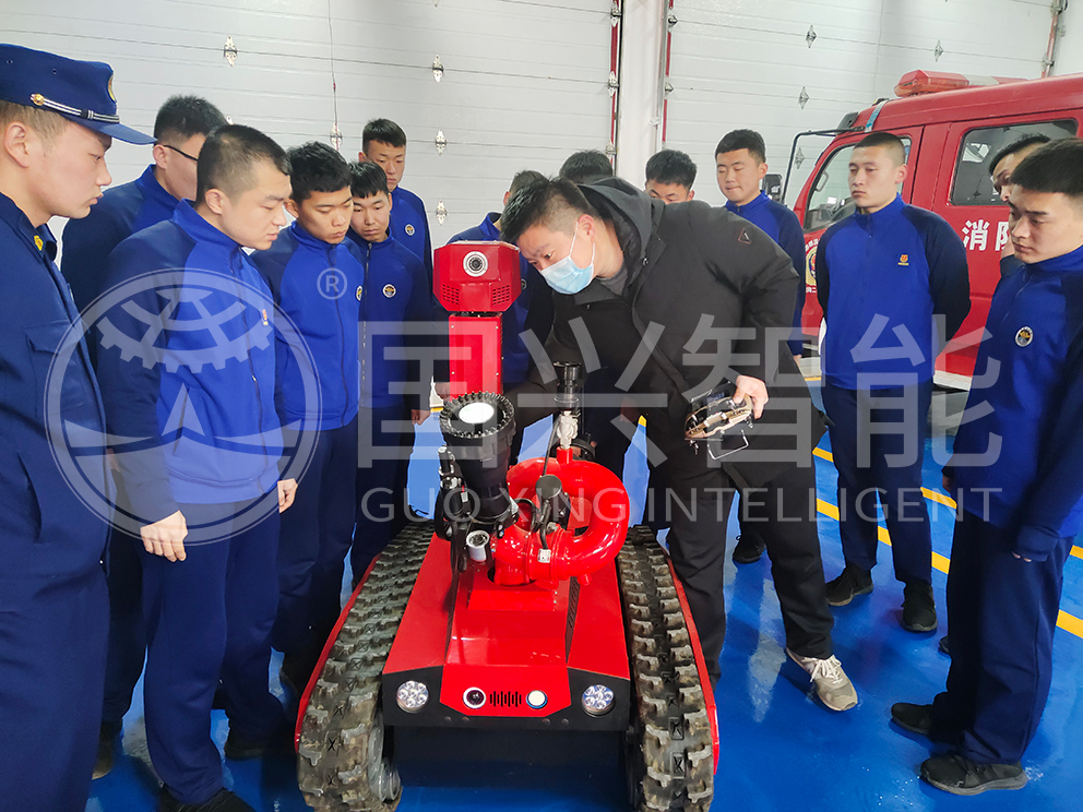 A competent robotics in fire rescue -- fire fighting robot RXR-M80D ...