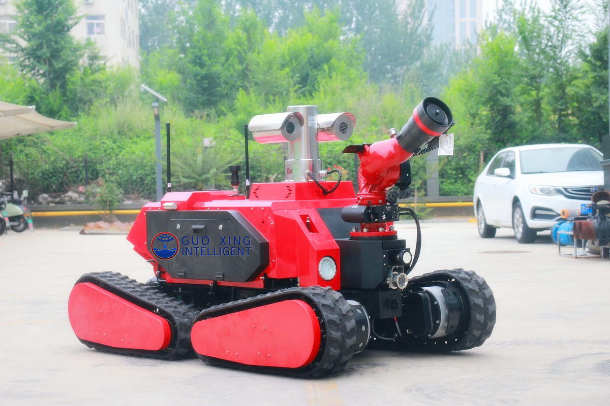 Newest Leading Explosion-proof 4wd track firefighting robot from China ...