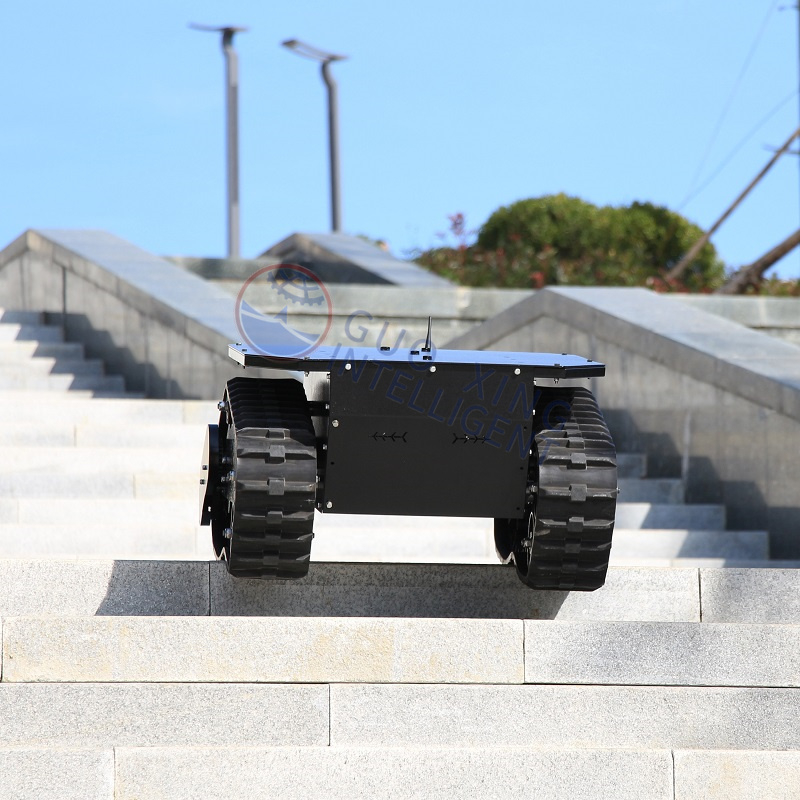 Enhanced Security Patrol Inspection Crawler Tracked Robot Chassis from ...