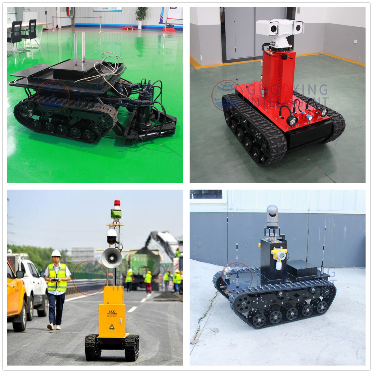 Stair Climbing Big Tracked Robot Chassis Safari - 900T from China ...