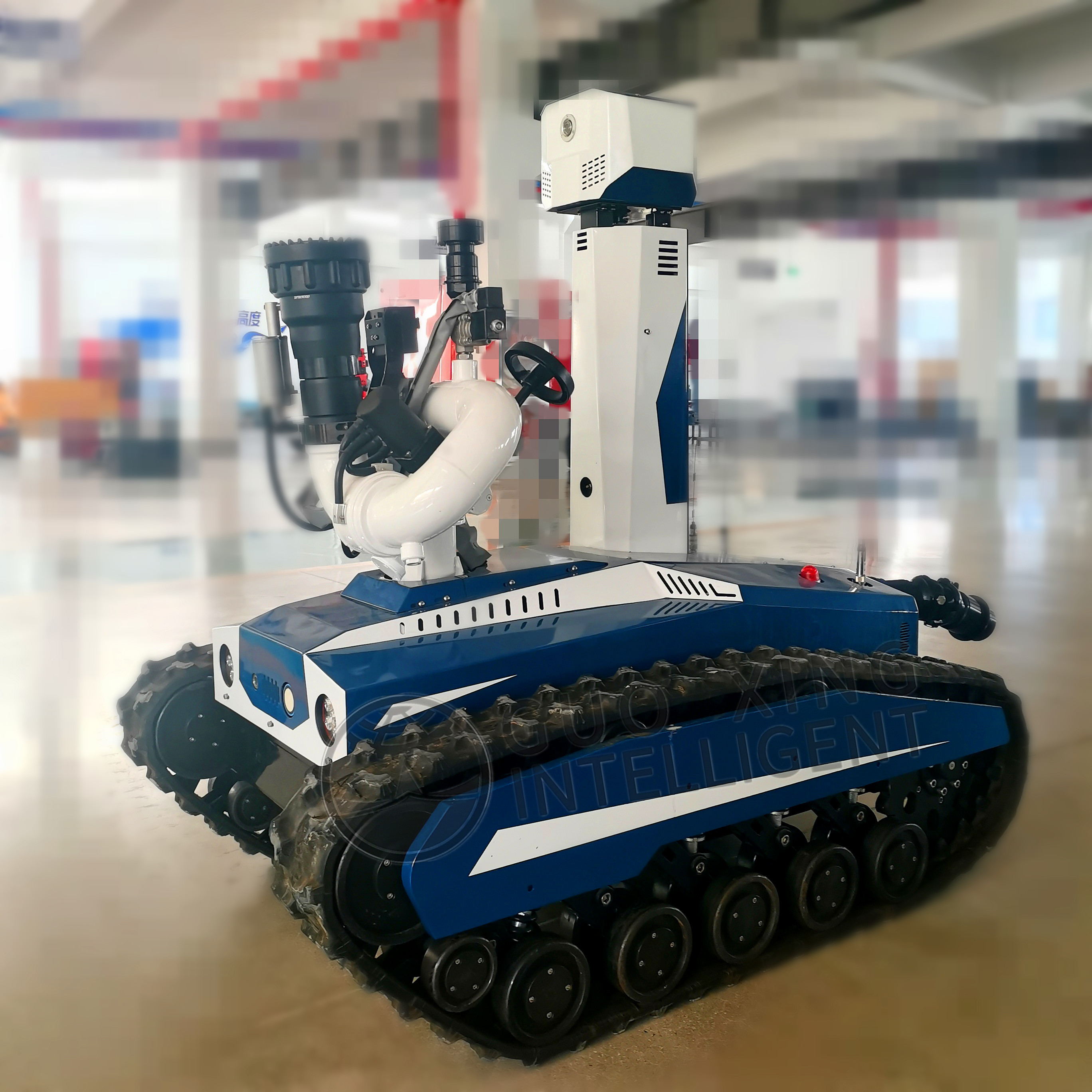 Remote Control Real-Time Multifunctional Fire Fighting Robot from China ...