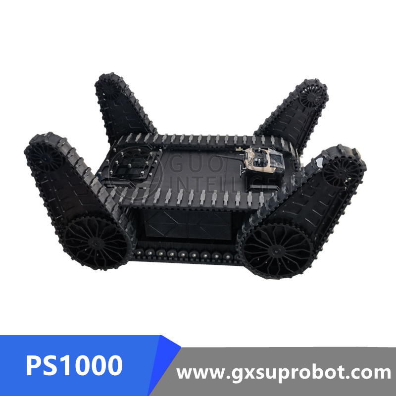 PS1000 Swinging Arm All Terrain Tracked Robot Chassis from China ...