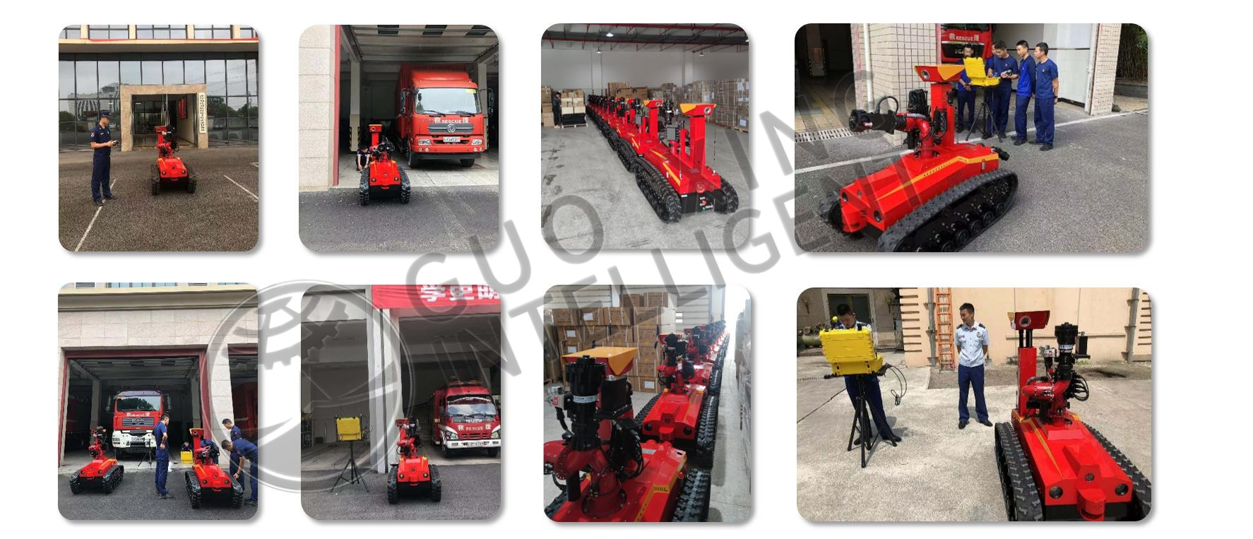 Newest Leading Explosion-proof 4wd track firefighting robot from China ...